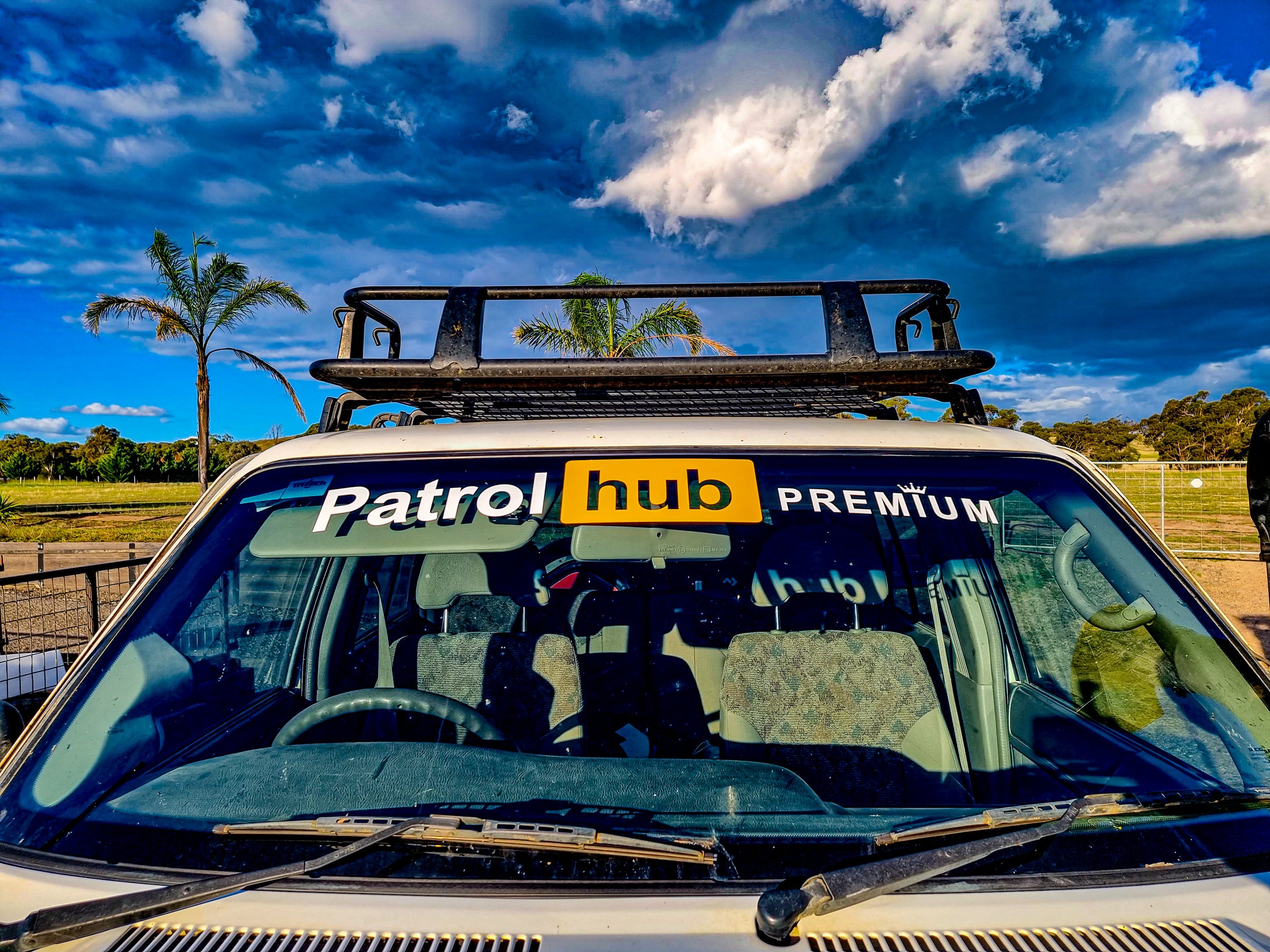"PREMIUM" Patrol Hub Front Window Banner – Patrolhub
